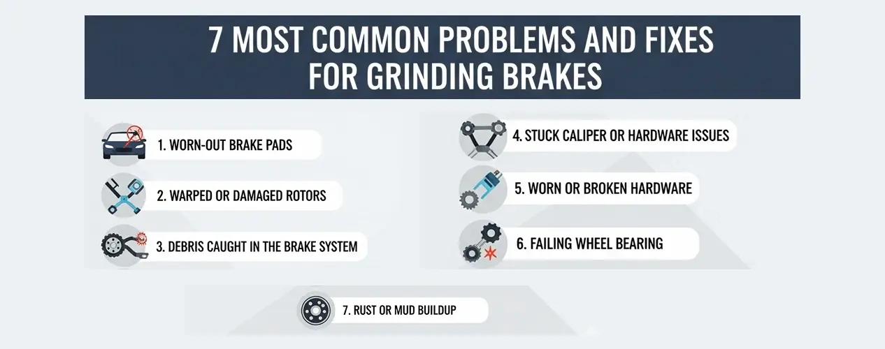 Grinding Noise When Braking: Possible Causes